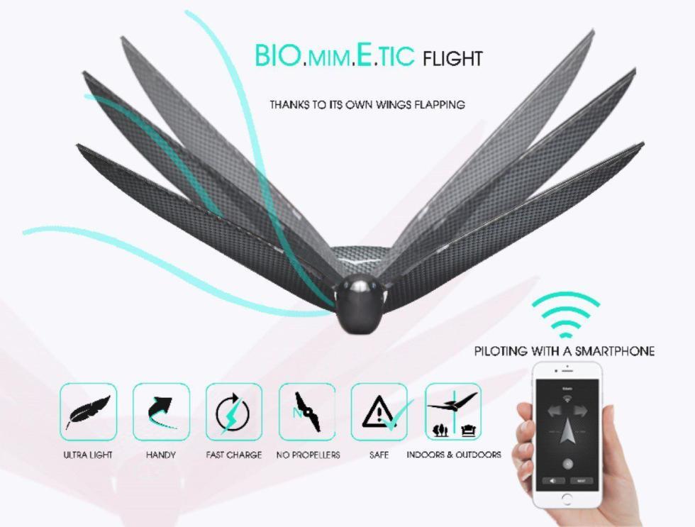 MetaBird by Bionicbird- Bird Drone controlled by smartphone App