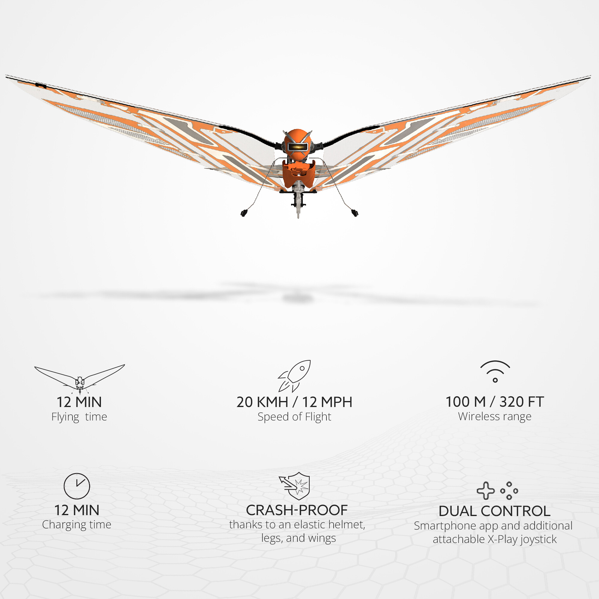 X-Fly - BIONIC BIRD US- BIOMIMETIC DRONES