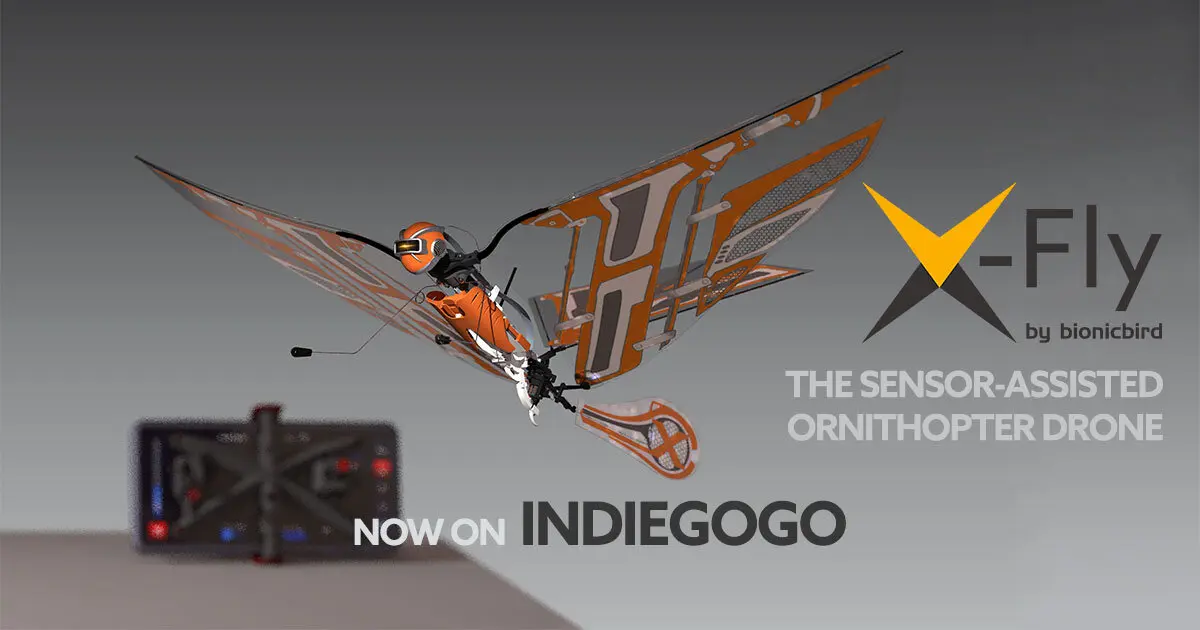 BIONIC BIRD - BIOMIMETIC DRONES - Take to the skies… Fly anywhere!